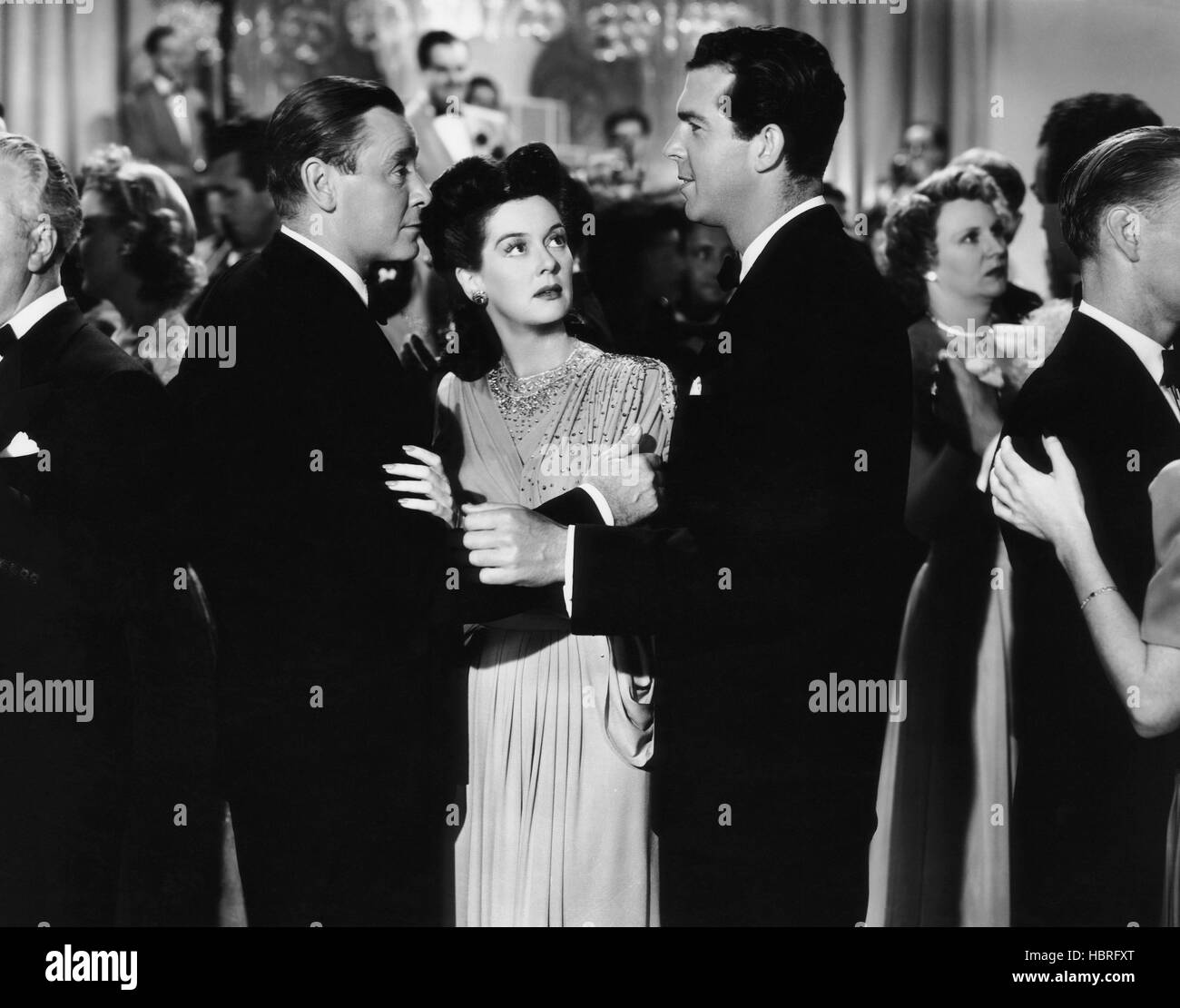 FLIGHT FOR FREEDOM, Herbert Marshall, Rosalind Russell, Fred MacMurray ...