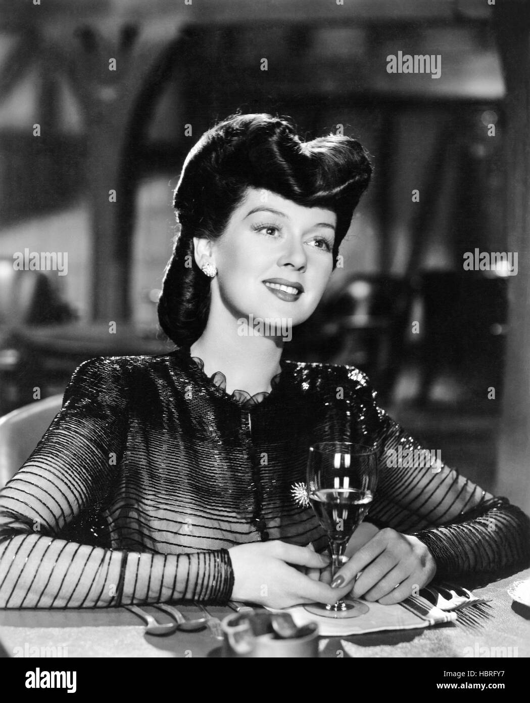 FLIGHT FOR FREEDOM, Rosalind Russell, 1943 Stock Photo - Alamy