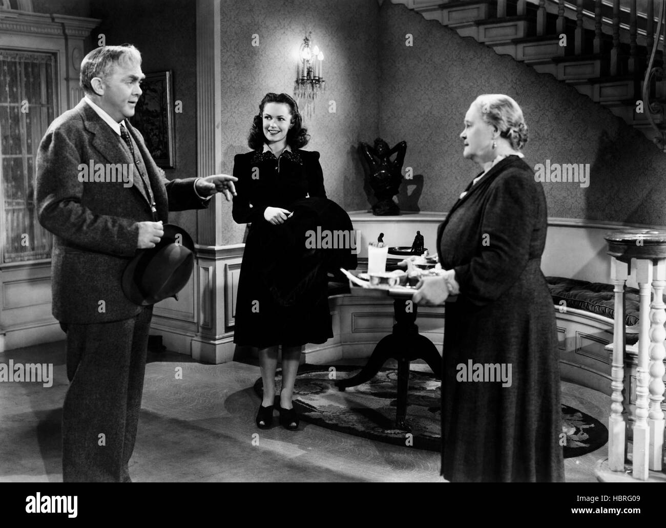 FLIGHT FROM DESTINY, from left, Thomas Mitchell, Geraldine Fitzgerald ...