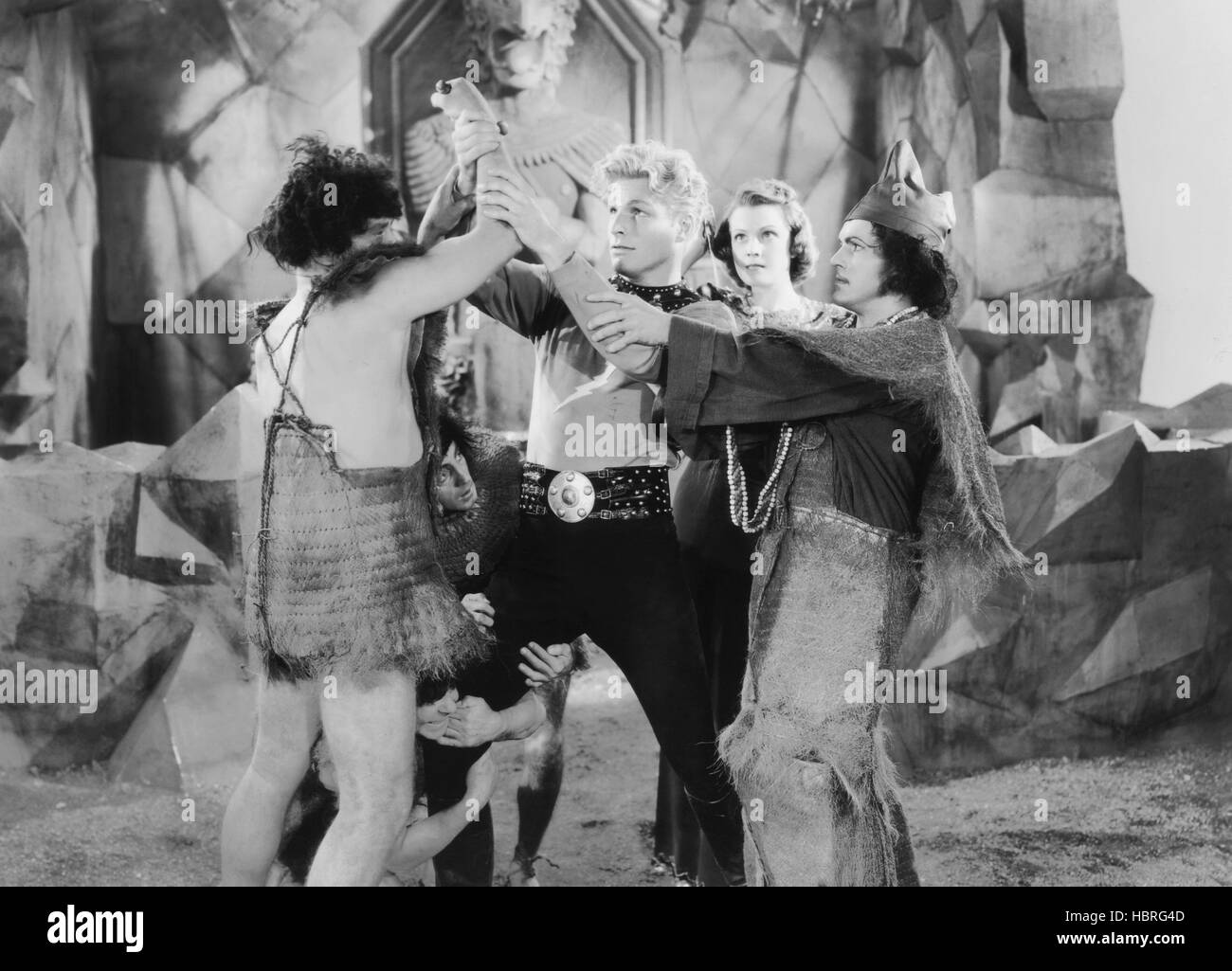 FLASH GORDON'S TRIP TO MARS, Buster Crabbe (center0, Jean Roger (rear ...