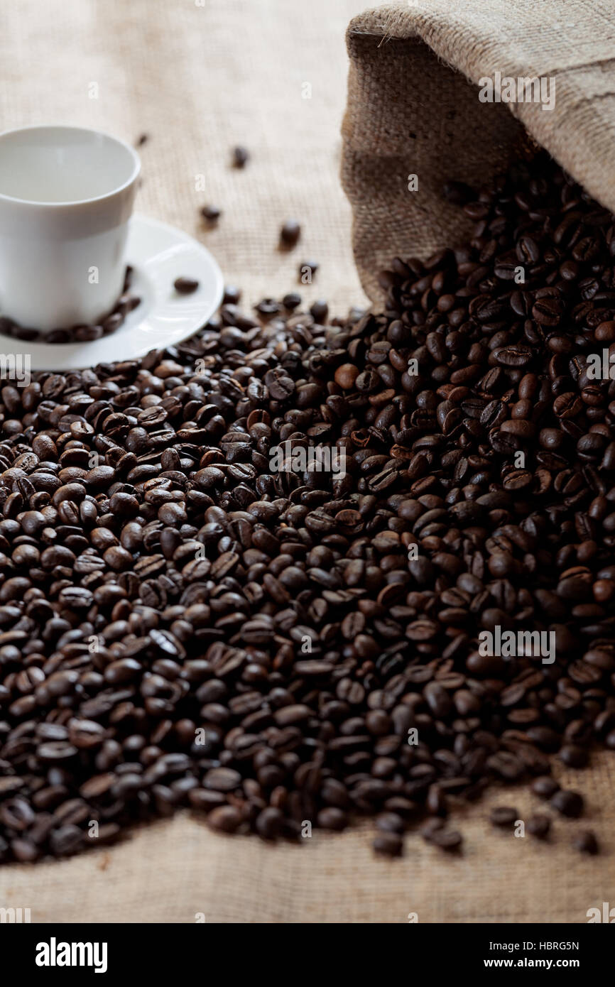 A tasty cup of italian coffee Stock Photo - Alamy