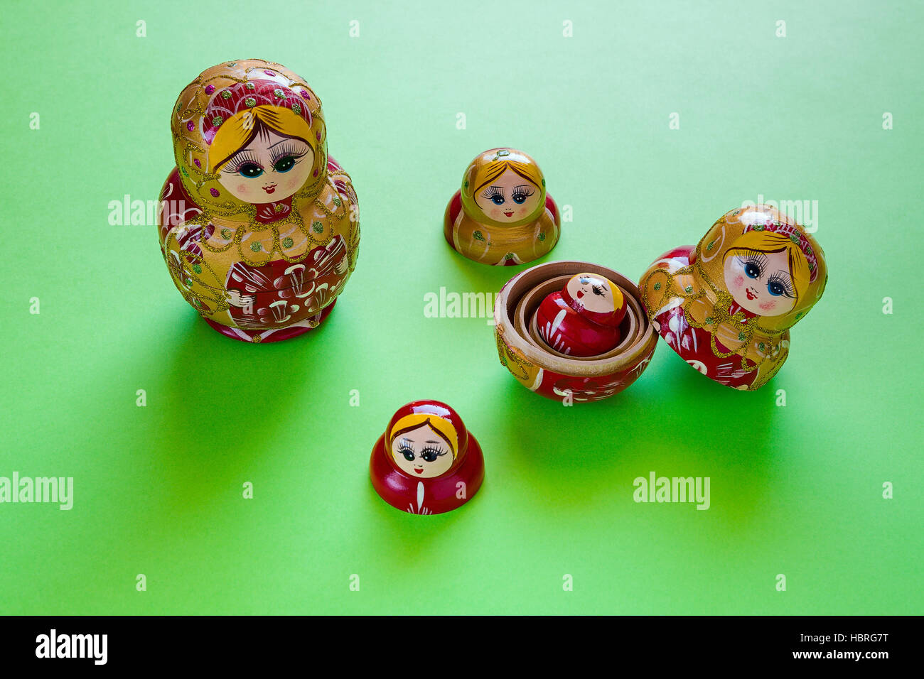 Matrioska inside another matrioska Stock Photo - Alamy