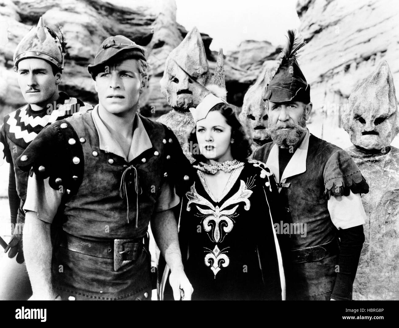 FLASH GORDON CONQUERS THE UNIVERSE, from left, Roland Drew, Buster ...