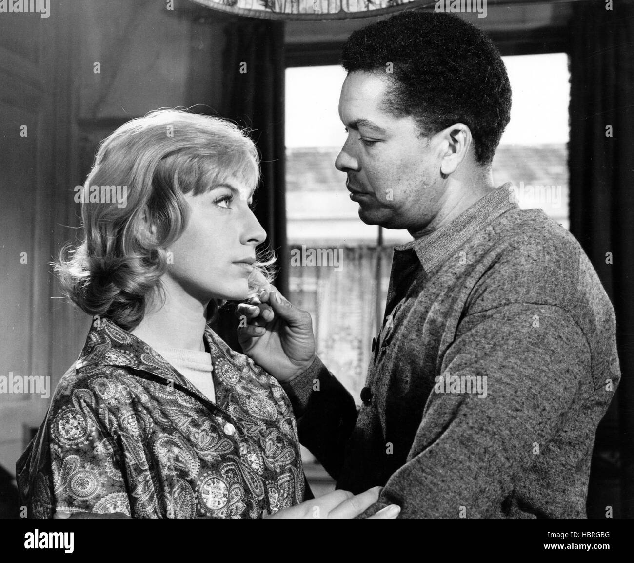FLAME IN THE STREETS, Sylvia Syms, Johnny Sekka, 1961 Stock Photo - Alamy