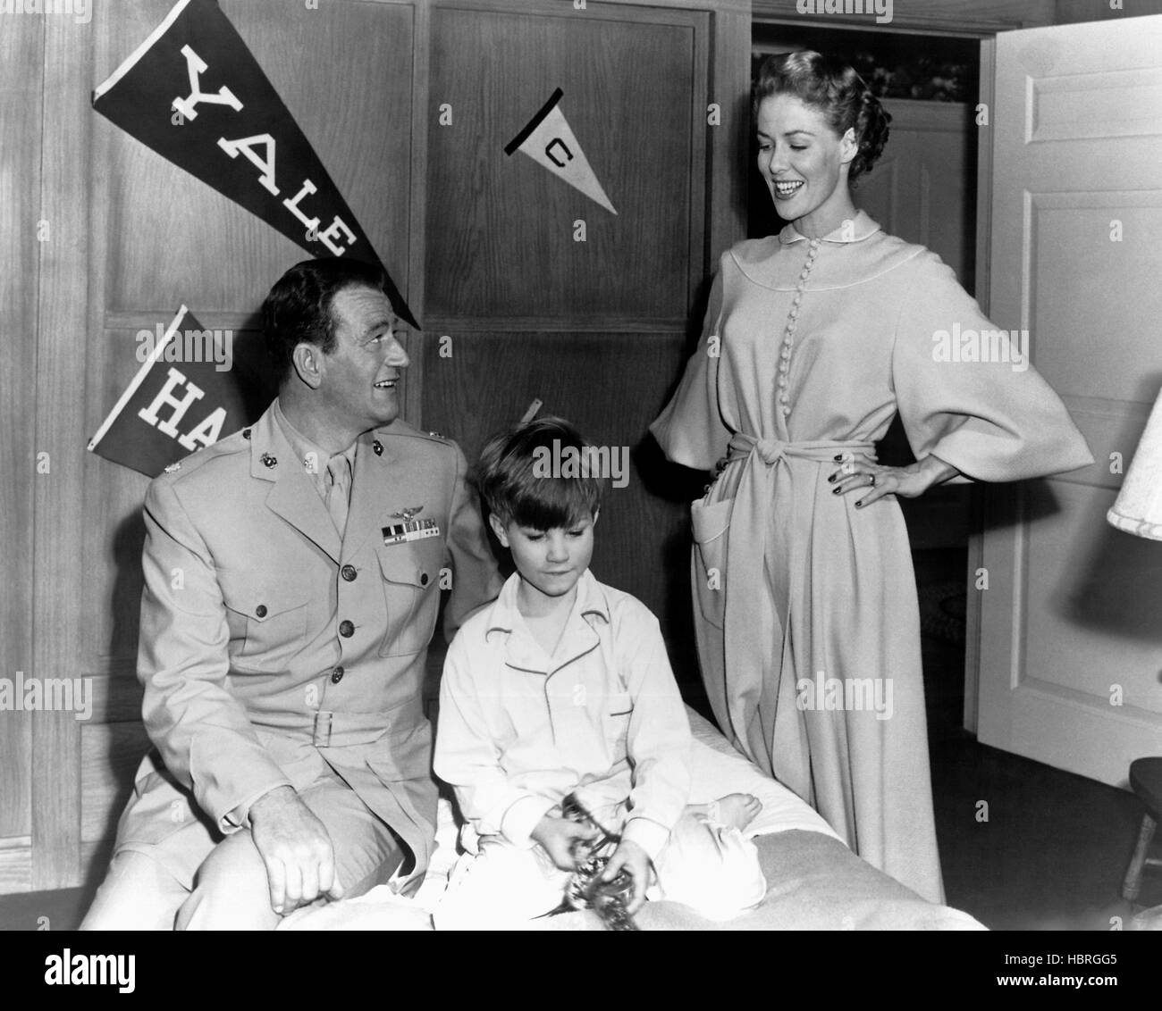 FLYING LEATHERNECKS, John Wayne, Gordon Gebert, Janis Carter, 1951 ...