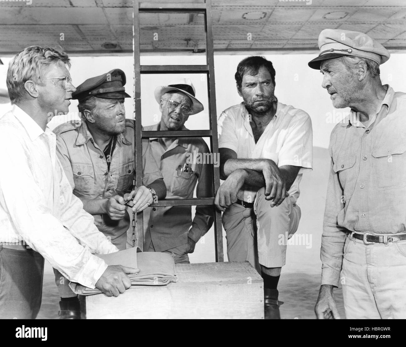 THE FLIGHT OF THE PHOENIX, from left: Hardy Kruger, Richard ...