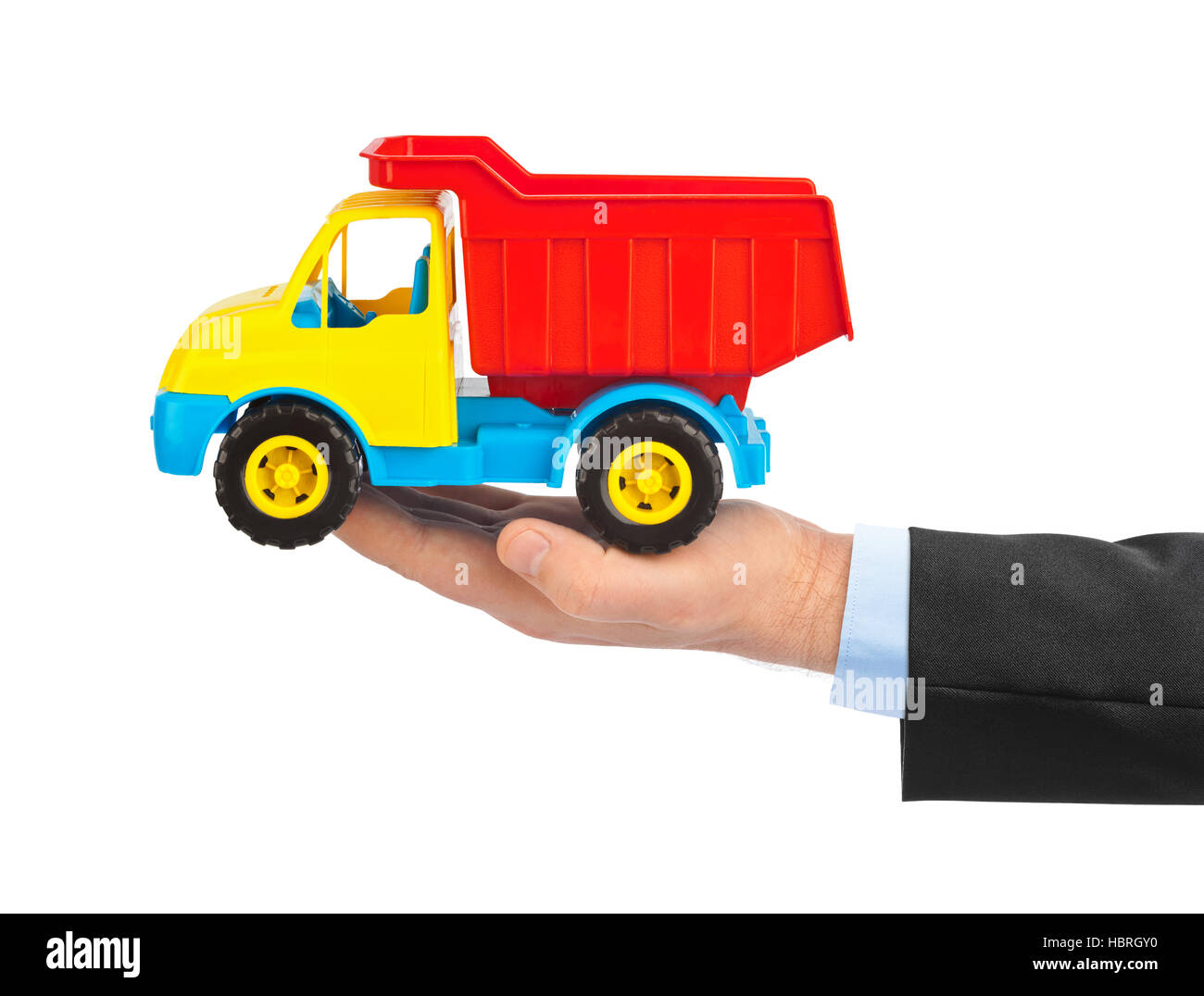 Industrial work truck in Cut Out Stock Images & Pictures - Alamy