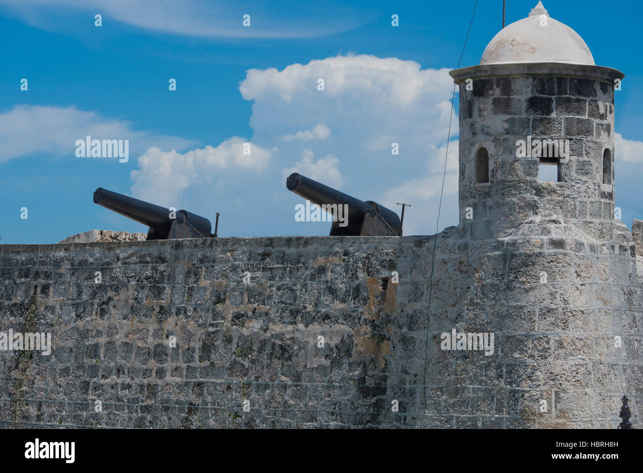 Havana City El Morro Fortress in Cuba Stock Photo - Alamy