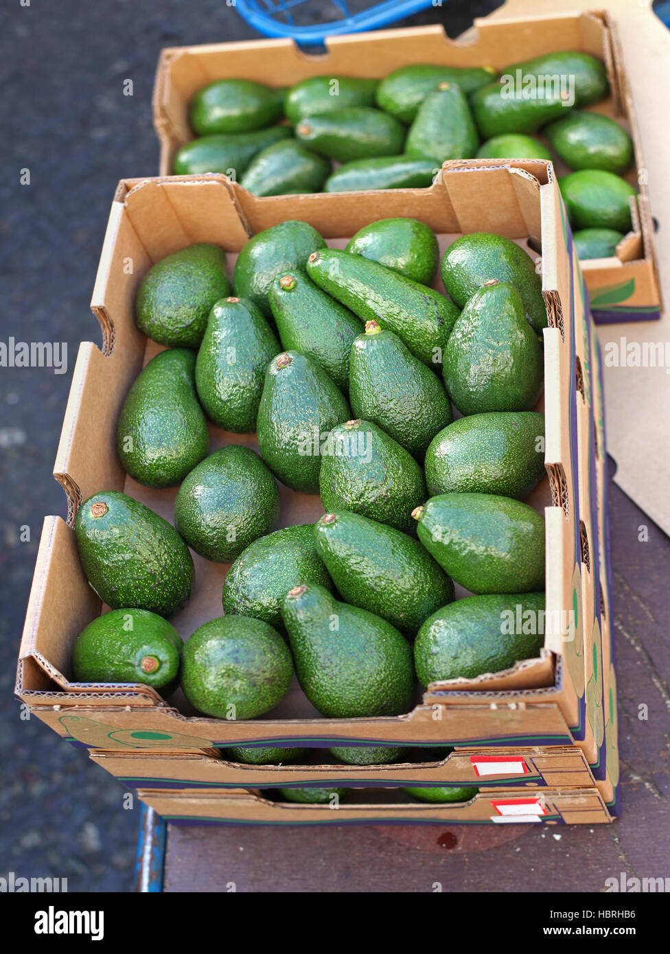 Box fresh avocado on hi-res stock photography and images - Alamy