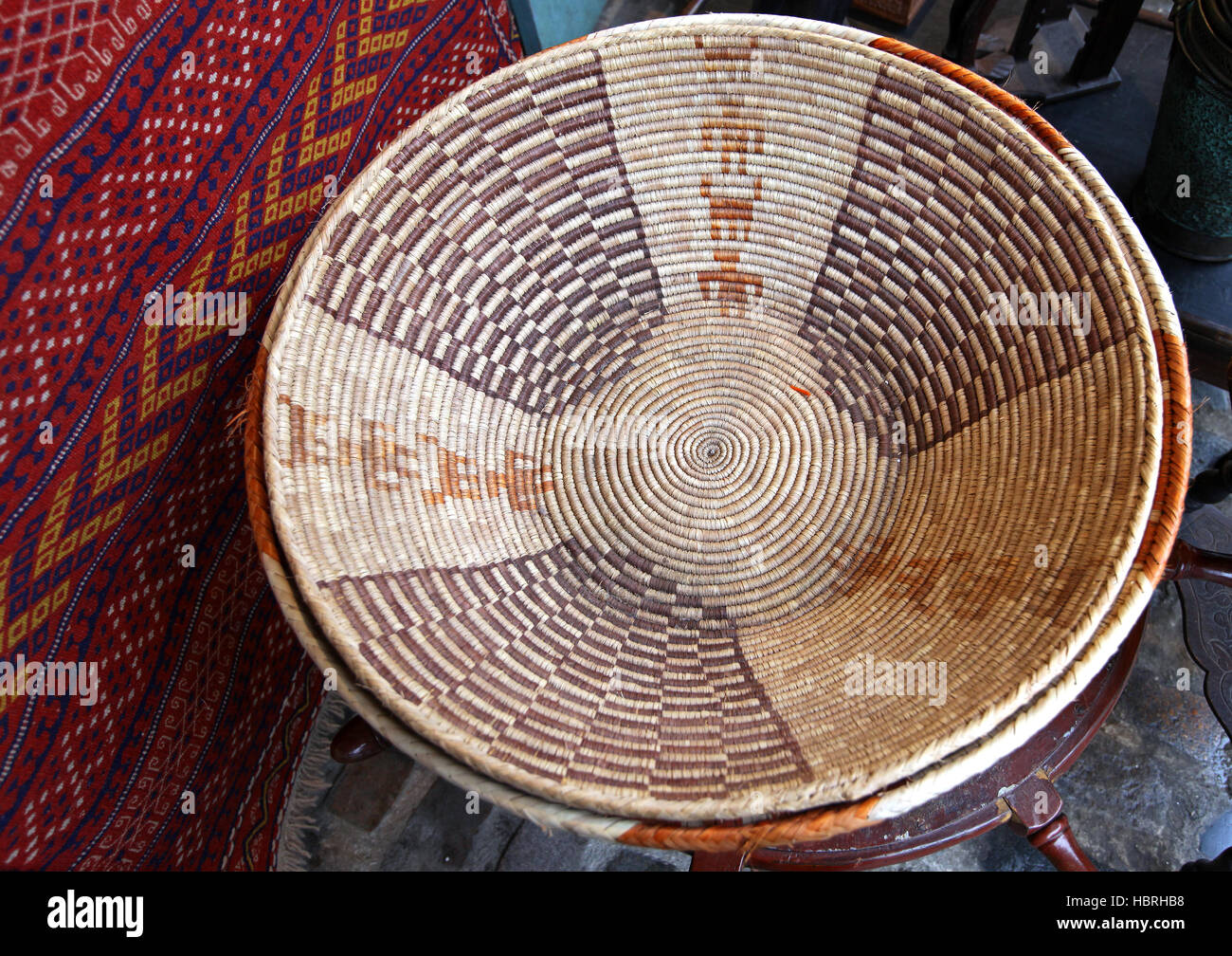 Traditional rattan craft hi-res stock photography and images - Alamy