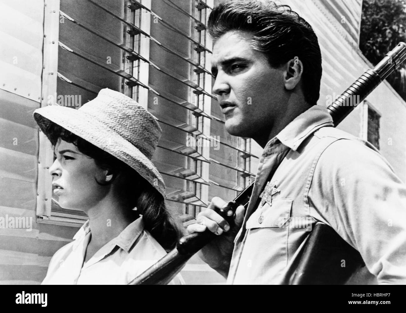 FOLLOW THAT DREAM, from left, Anne Helm, Elvis Presley, 1962 Stock ...