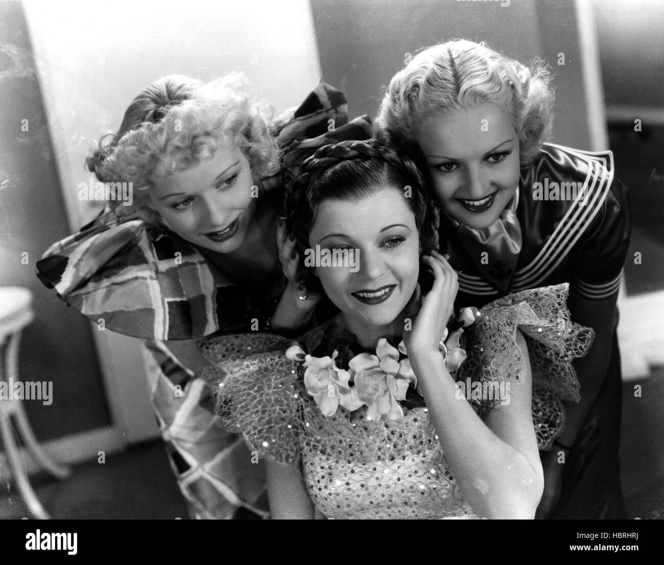 FOLLOW THE FLEET, Lucille Ball, Harriet Hilliard, Betty Grable, 1936 Stock Photo - Alamy