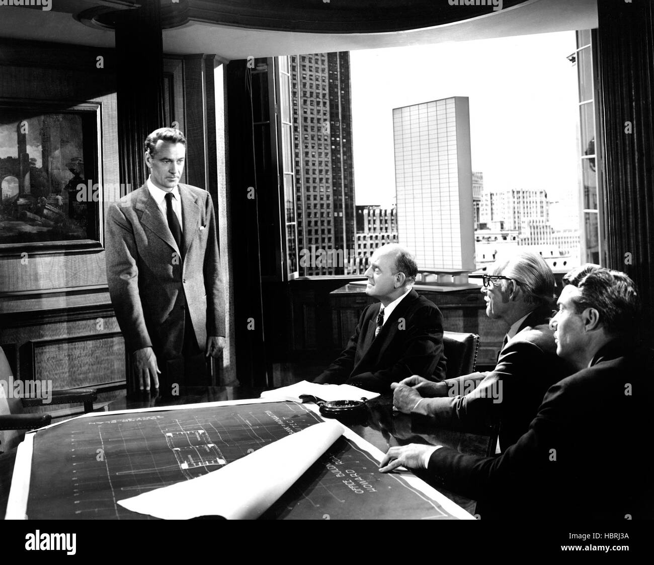 THE FOUNTAINHEAD, Gary Cooper, Moroni Olsen, 1949 Stock Photo - Alamy