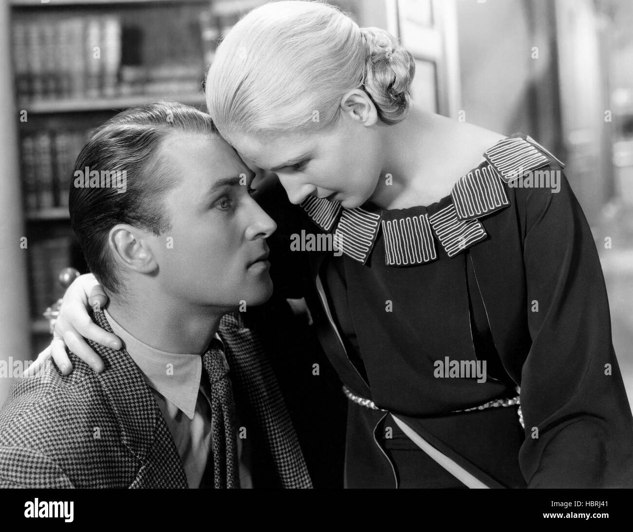 THE FOUNTAIN, from left, Brian Aherne, Ann Harding, 1934 Stock Photo ...