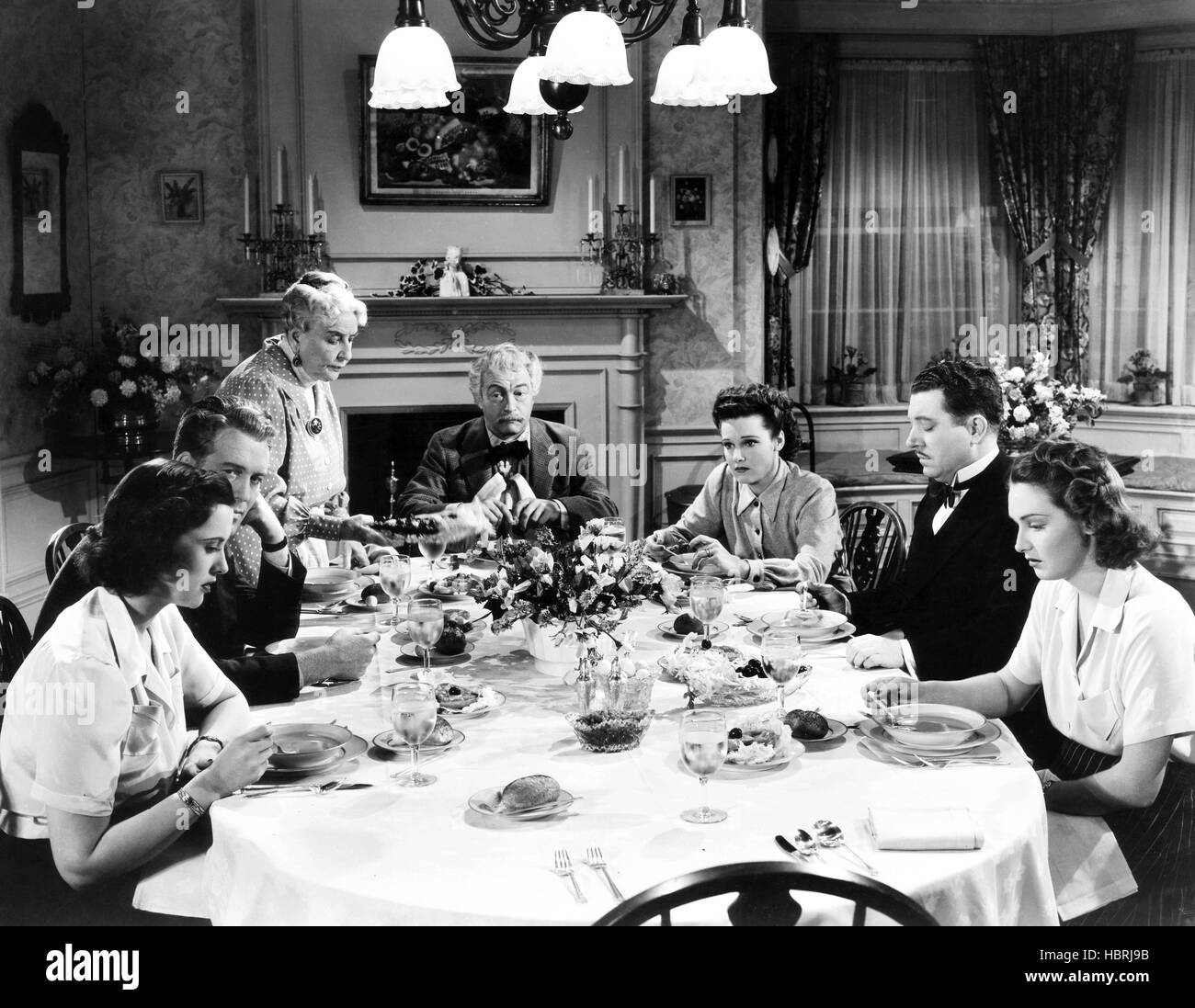 FOUR WIVES, clockwise from left: Gale Page, Dick Foran, May Robson ...