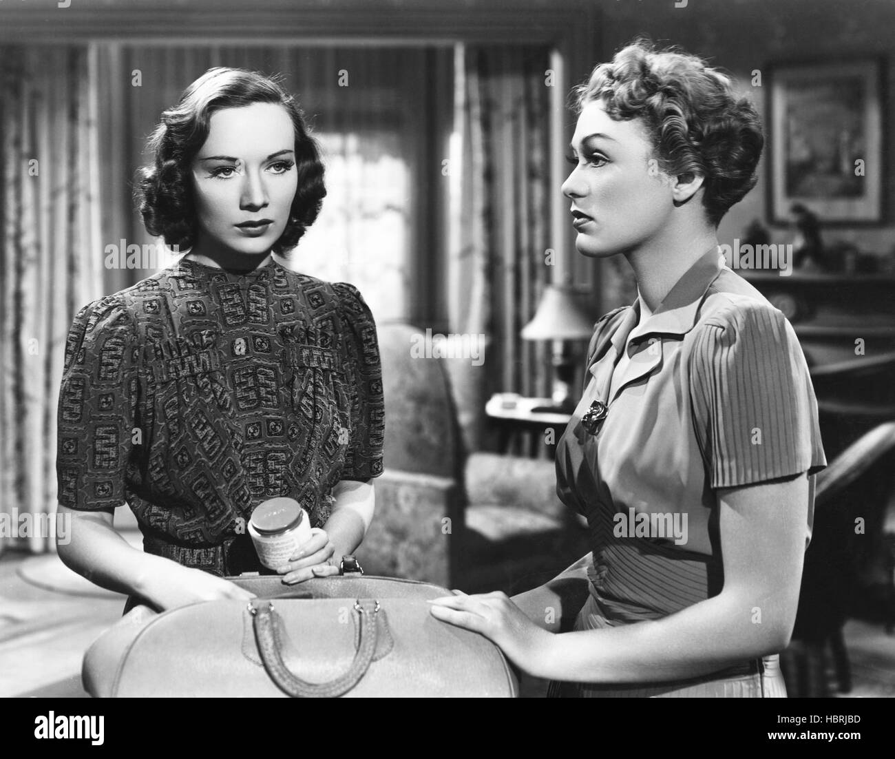 THE FORGOTTEN WOMAN, from left: Sigrid Gurie, Eve Arden, 1939 Stock ...