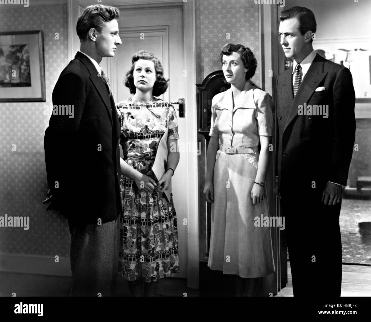 THE FRANCHISE AFFAIR, l-r: Anthony Nicholls, Ann Stephens, Avice ...