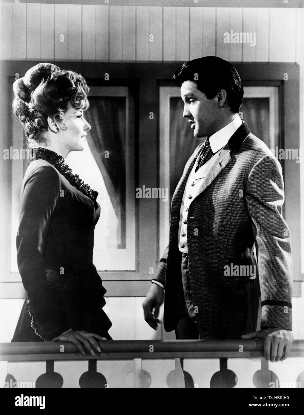 FRANKIE AND JOHNNY, from left, Nancy Kovack, Elvis Presley, 1966 Stock ...