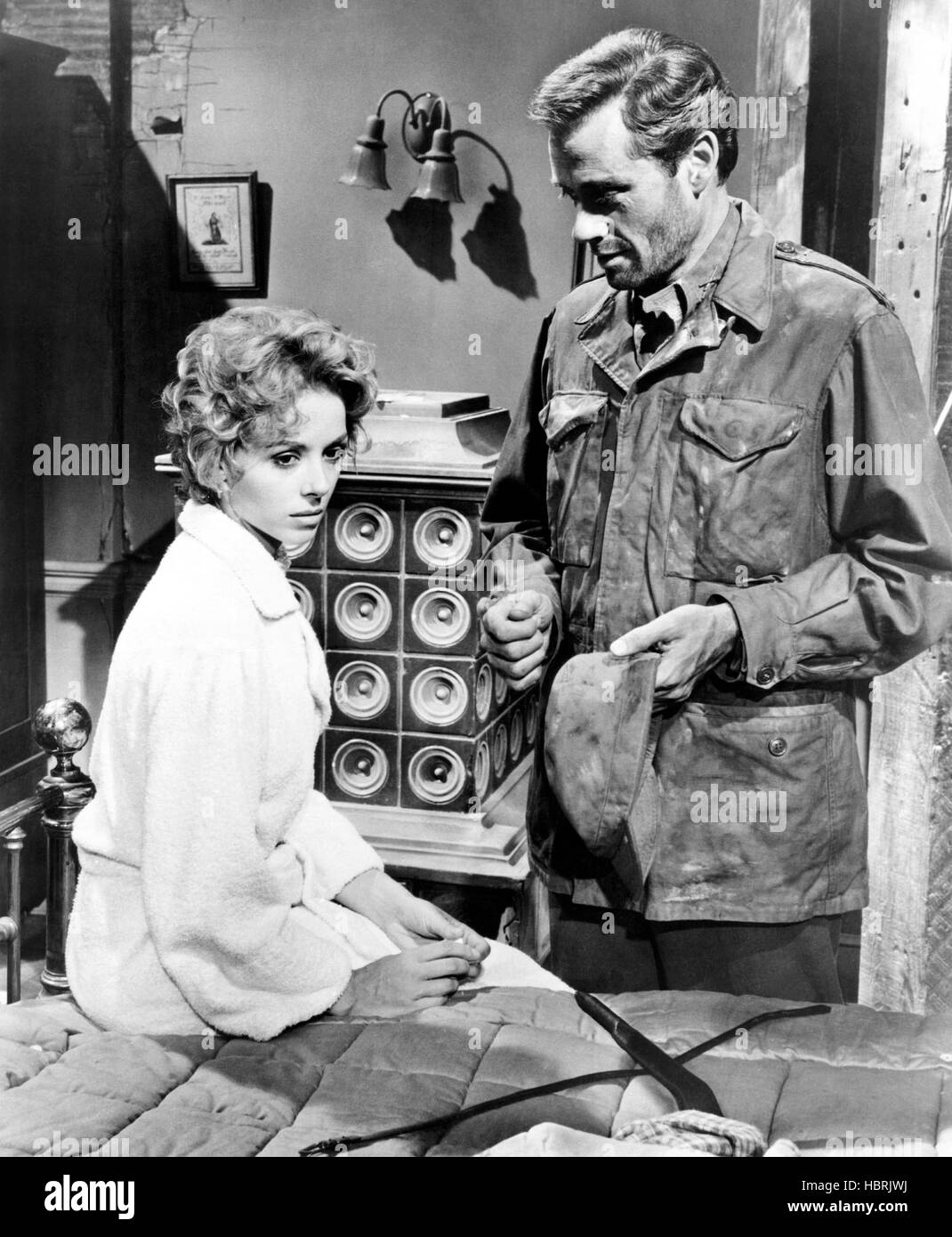 FRAULEIN, from left: Dana Wynter, Mel Ferrer, 1958. © 20th Century Fox ...