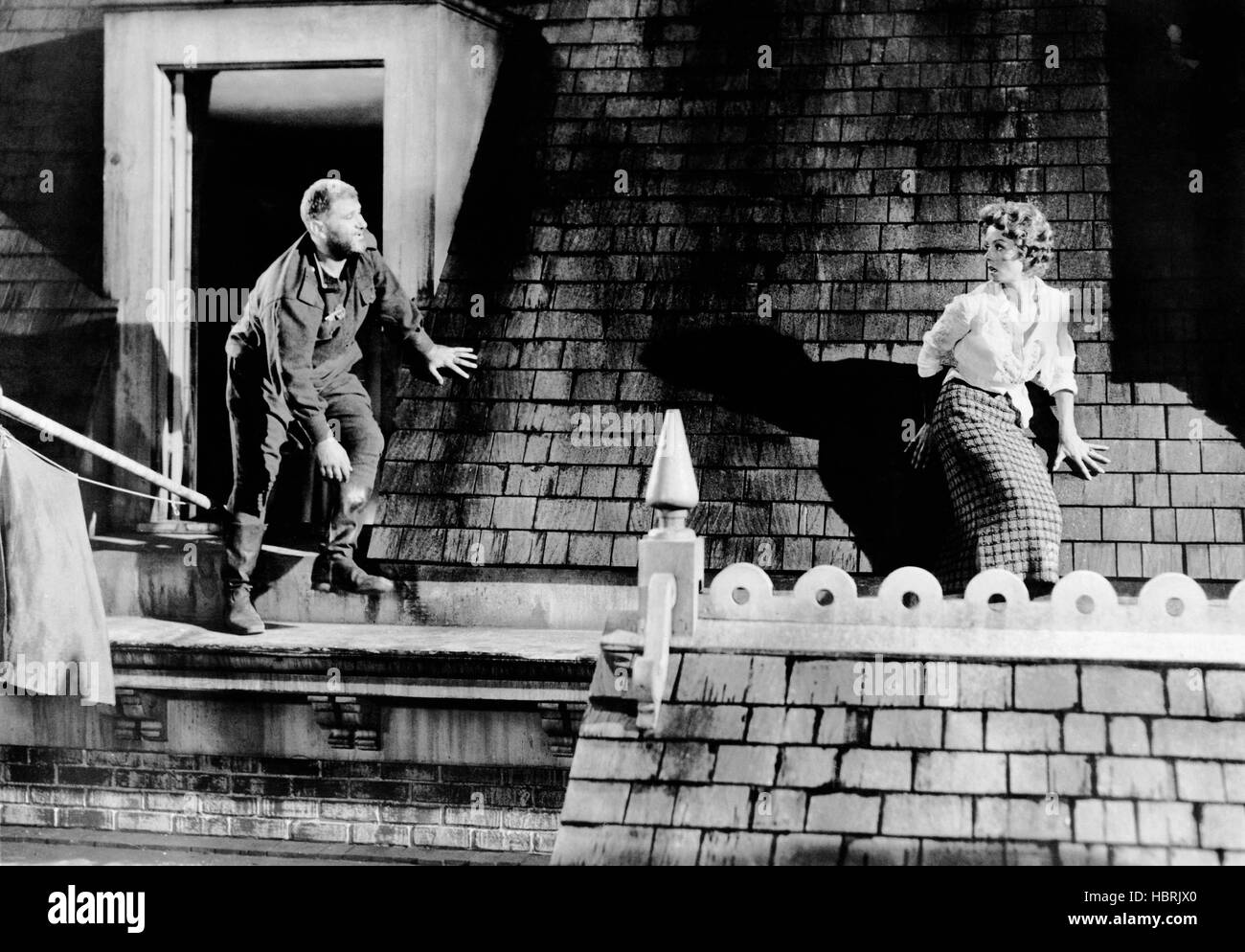 FRAULEIN, from left, Jack Kruschen, Dana Wynter, 1958, ©20th Century ...