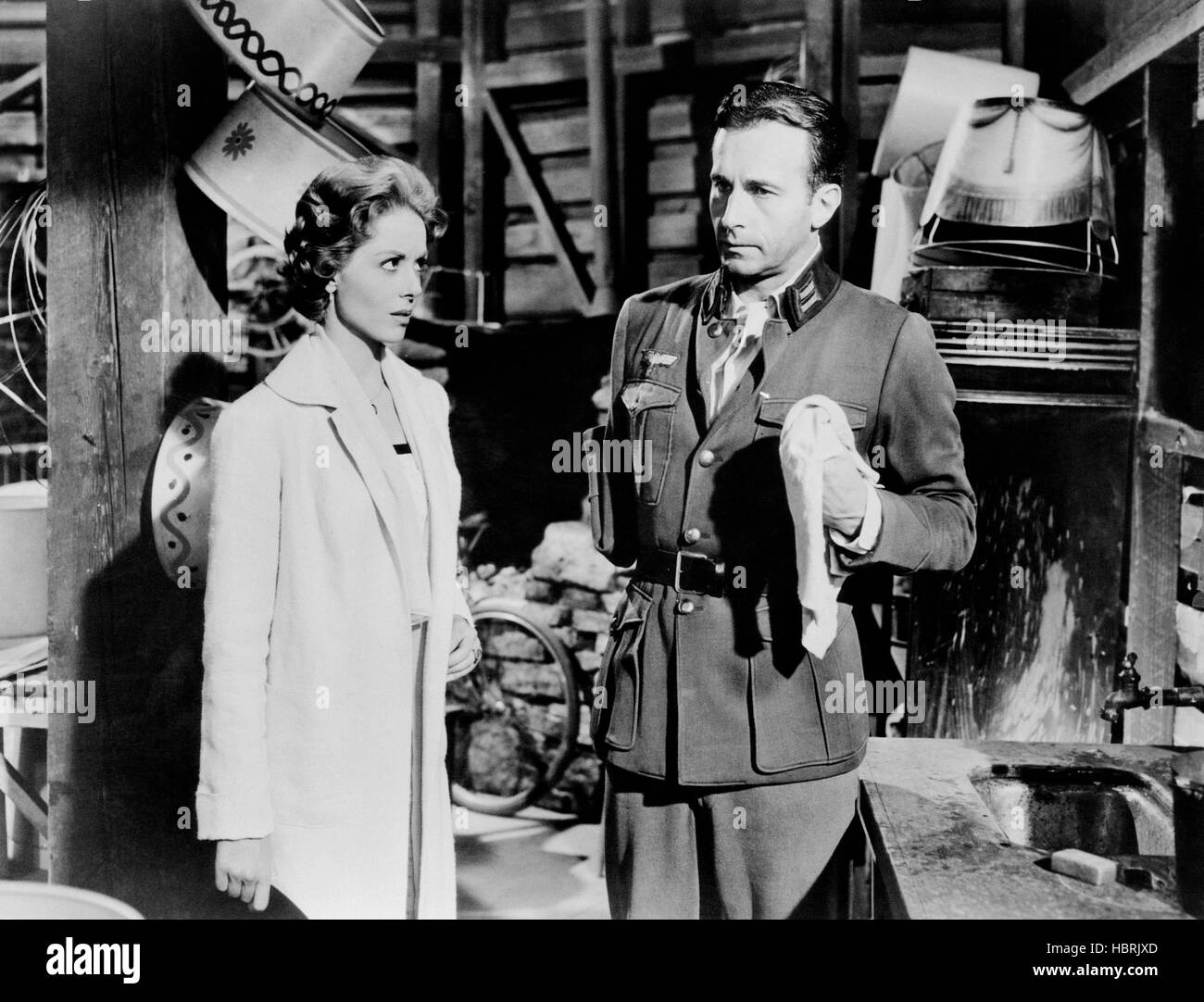 FRAULEIN, from left, Dana Wynter, Helmut Dantine, 1958, ©20th Century ...