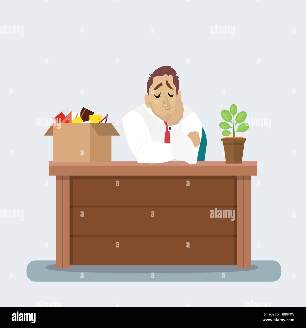 Man fired job angry businessman hi-res stock photography and images - Alamy
