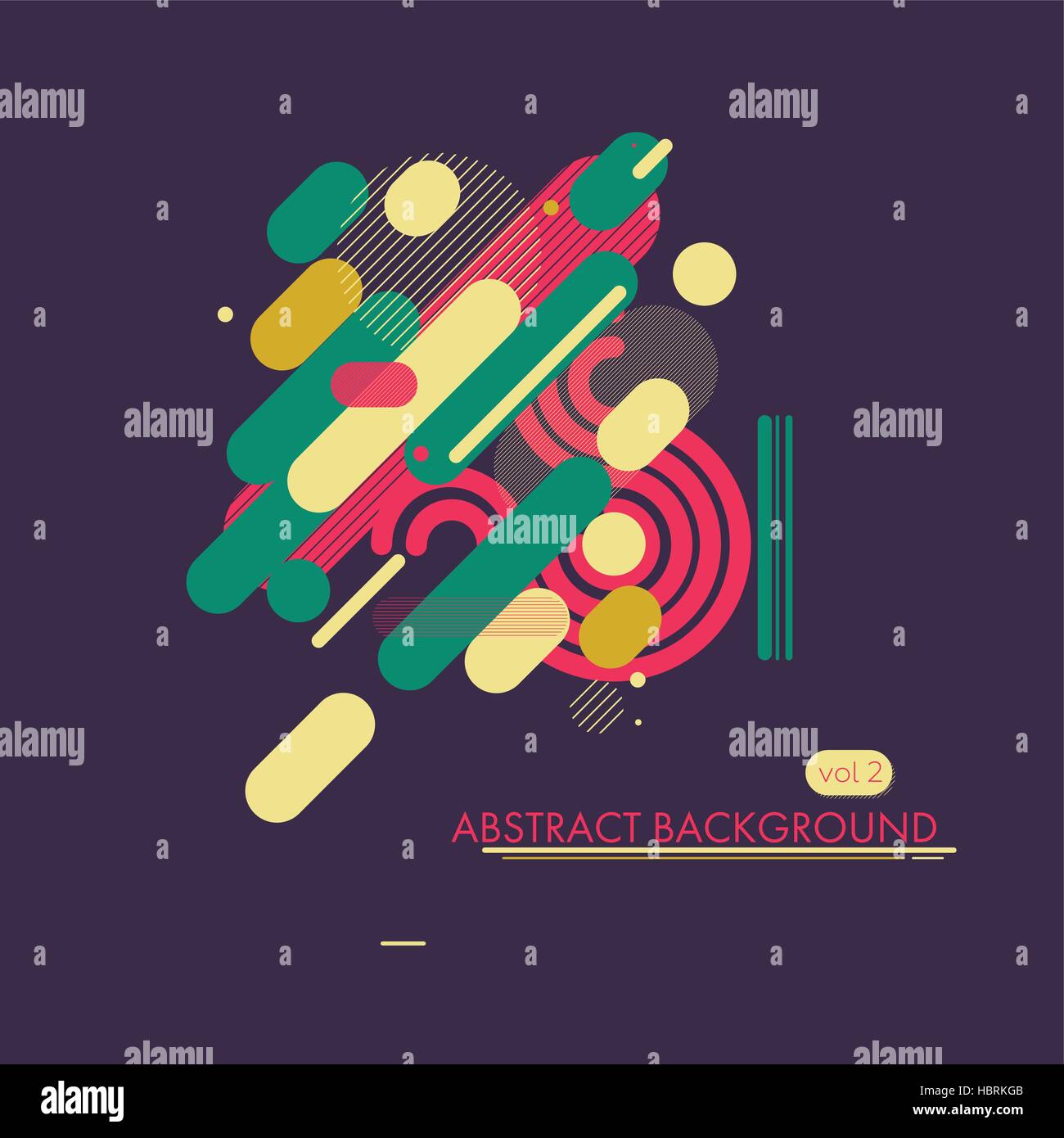 Colorful background with design elements Stock Vector Image & Art - Alamy