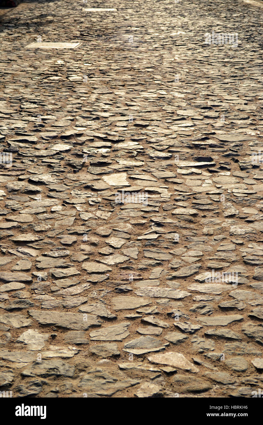 Circle pattern stone block paving hi-res stock photography and images ...