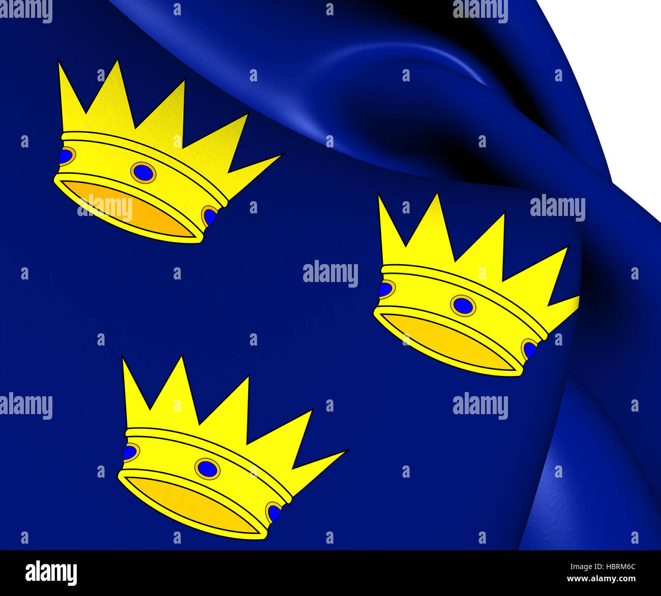 Flag of Munster Stock Photo - Alamy