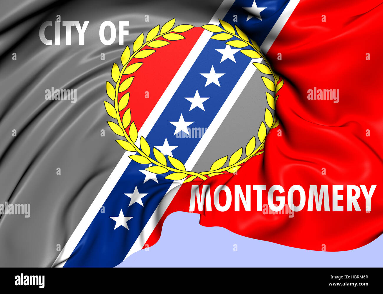 Flag of Montgomery Stock Photo - Alamy