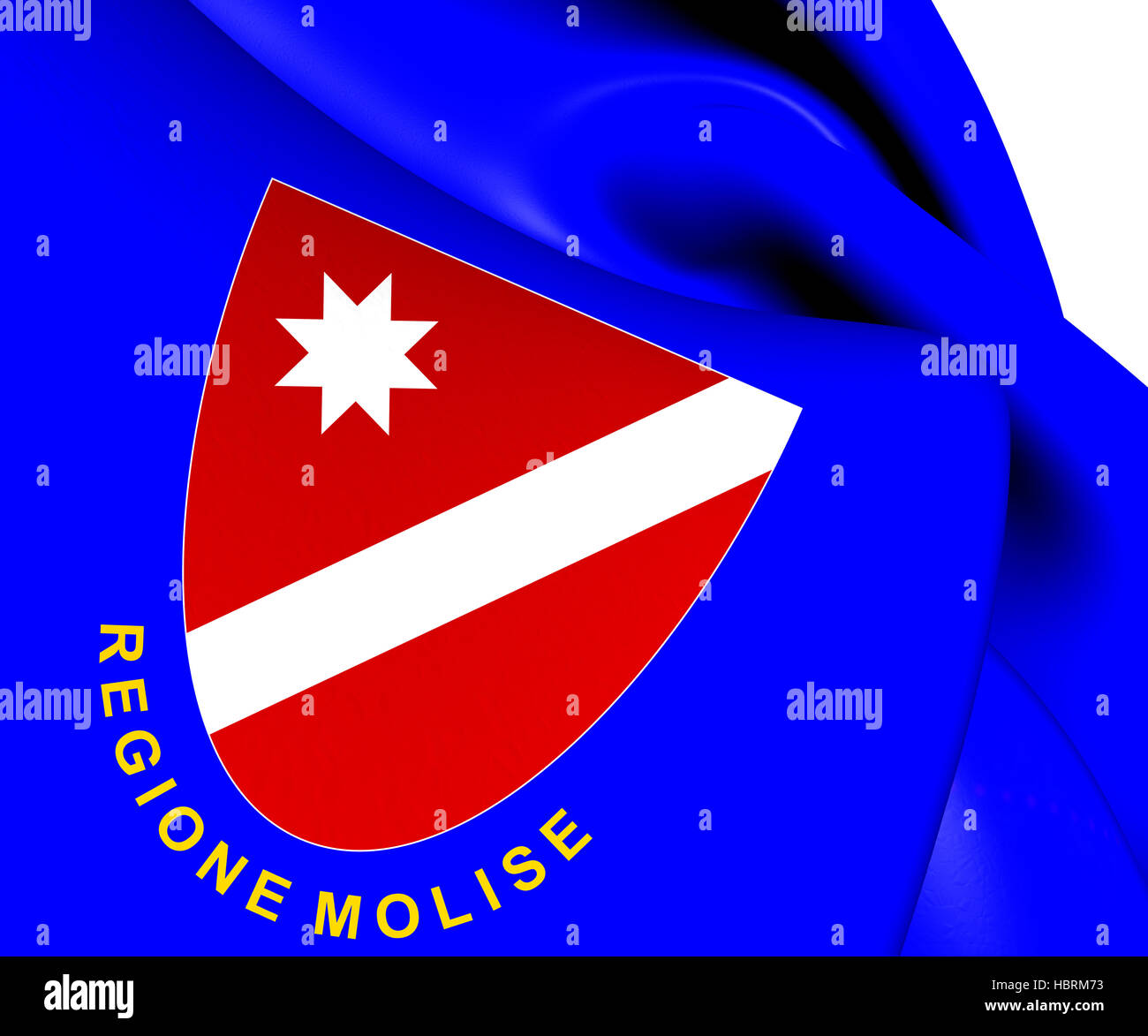 Flag of Molise Stock Photo - Alamy