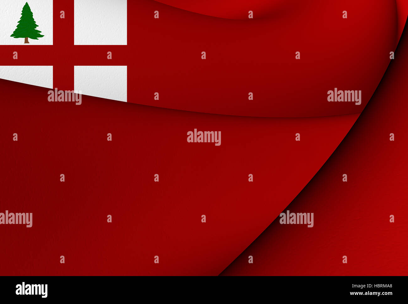 Flag of New England, USA Stock Photo - Alamy