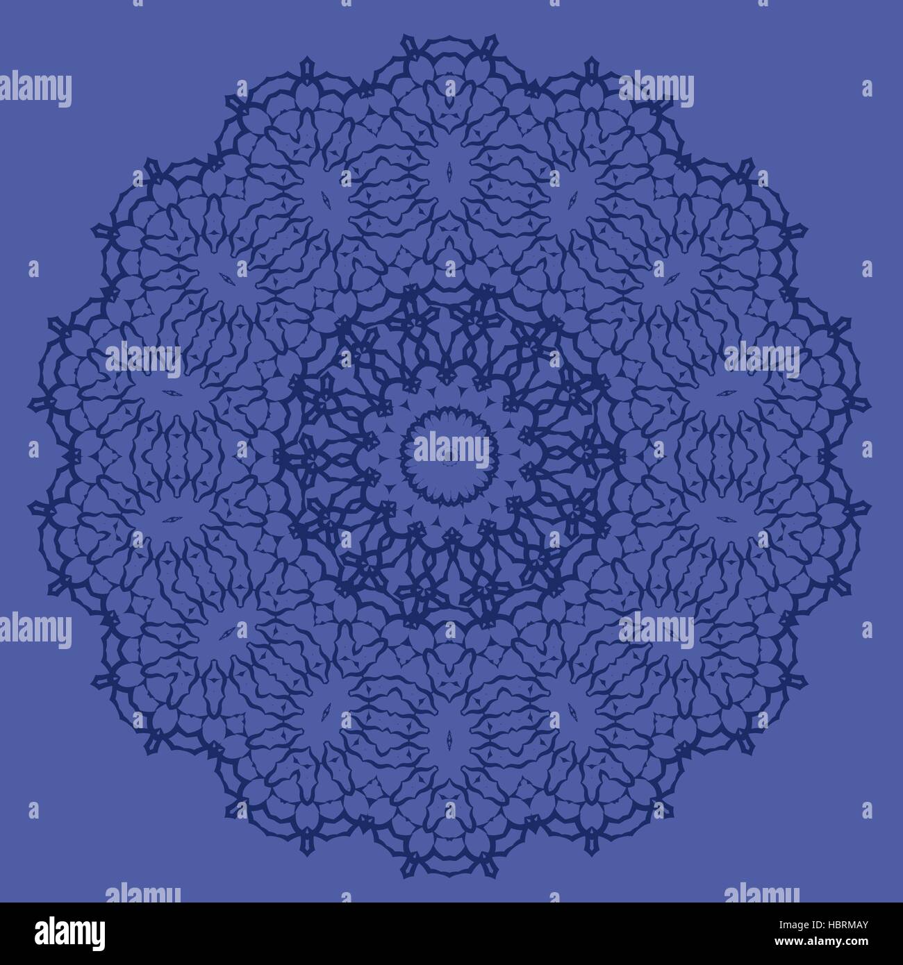 Mandala vector line pattern Stock Vector Images - Alamy