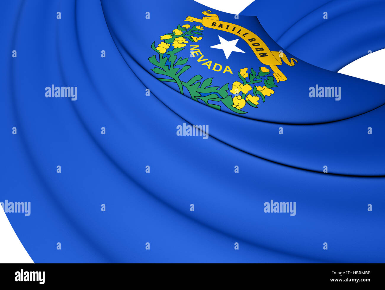 Nevada waving flag hi-res stock photography and images - Alamy