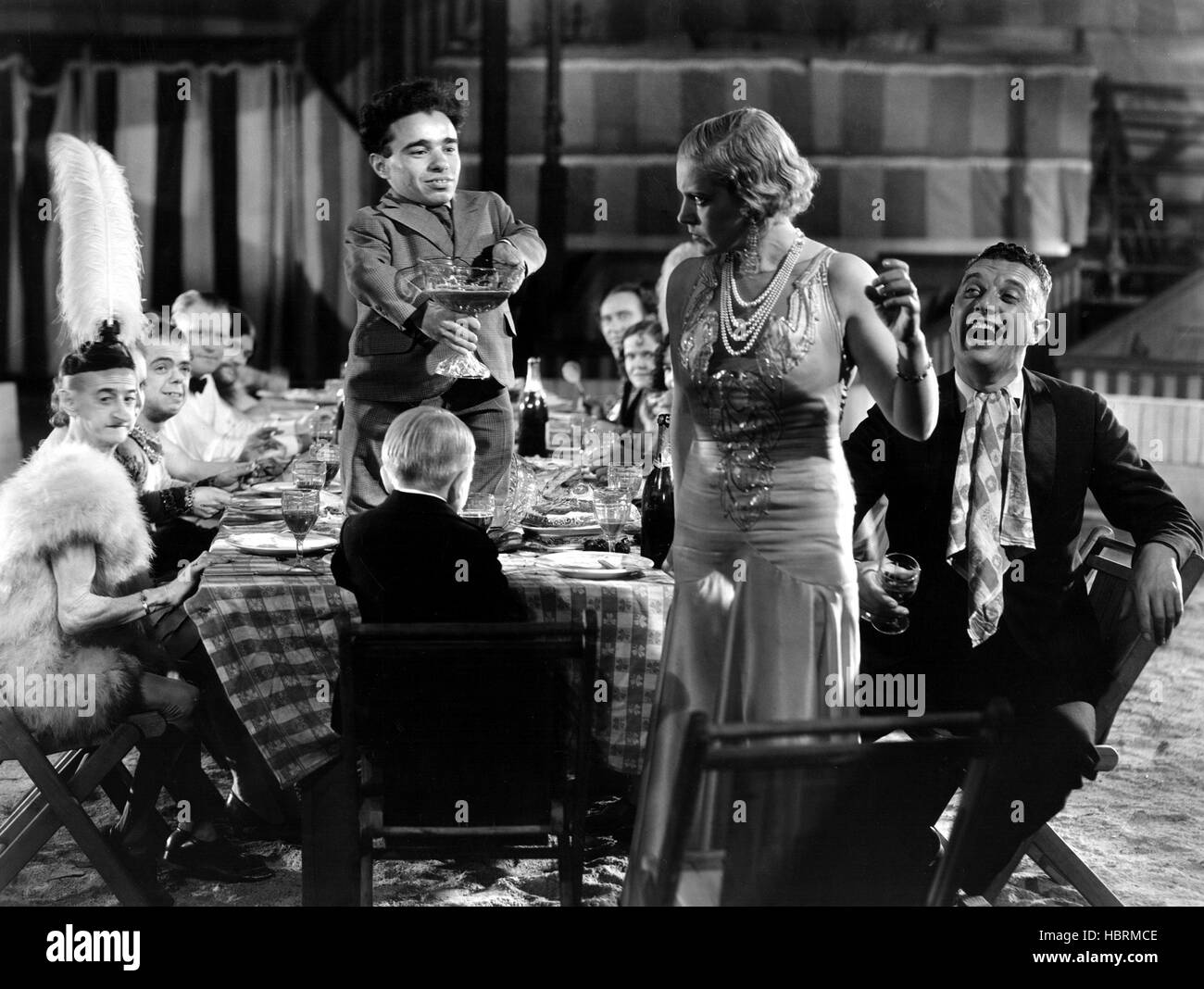 FREAKS, Josephine Joseph, Olga Roderick, Harry Earles, Angelo Rossitto ...