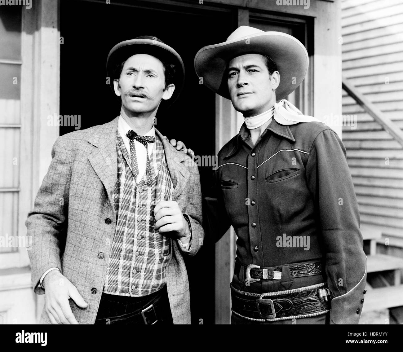 FRONTIER FURY, from left: Arthur Hunnicutt, Charles Starrett, 1943 ...