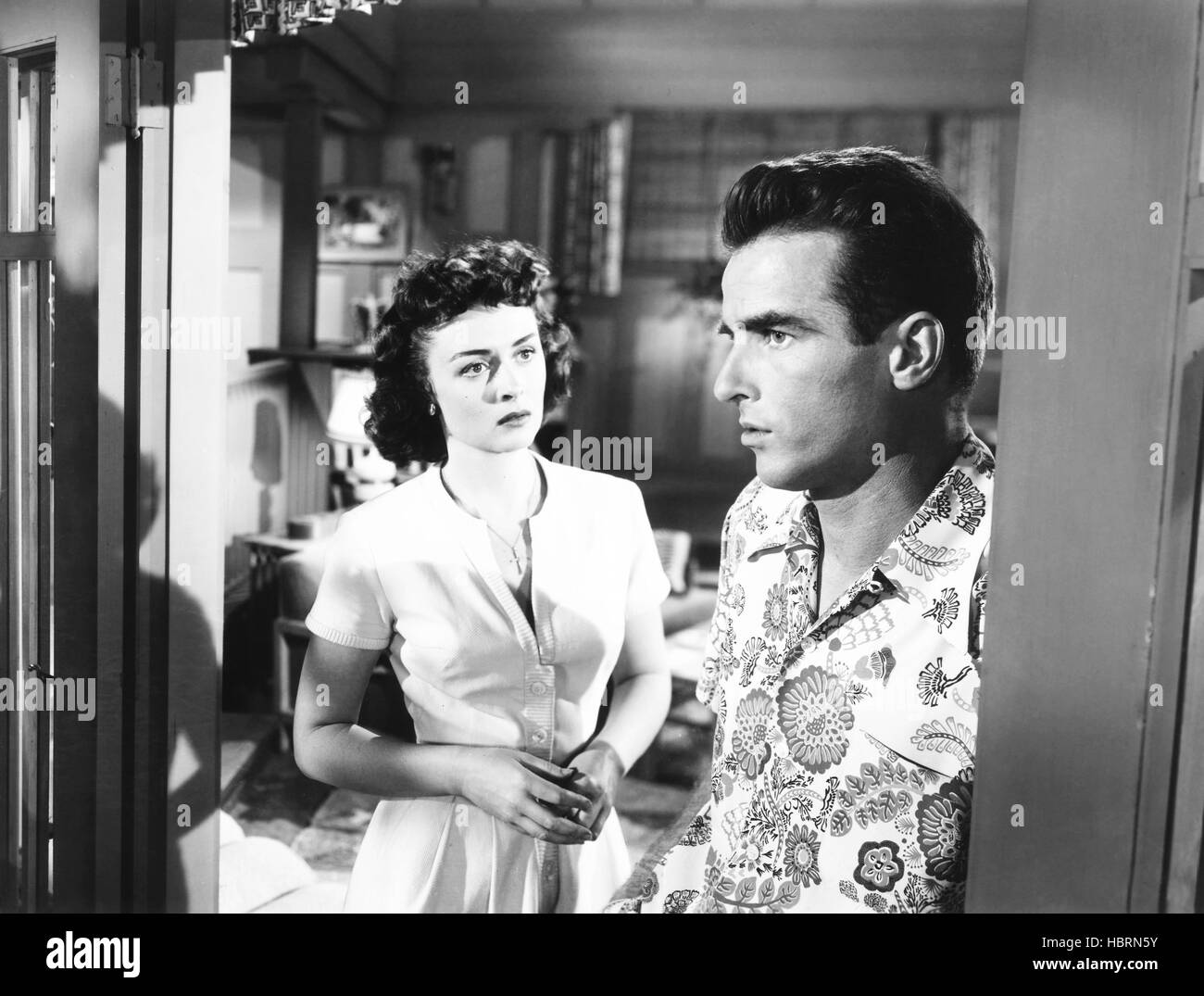 FROM HERE TO ETERNITY, from left: Donna Reed, Montgomery Clift, 1953 Stock Photo - Alamy
