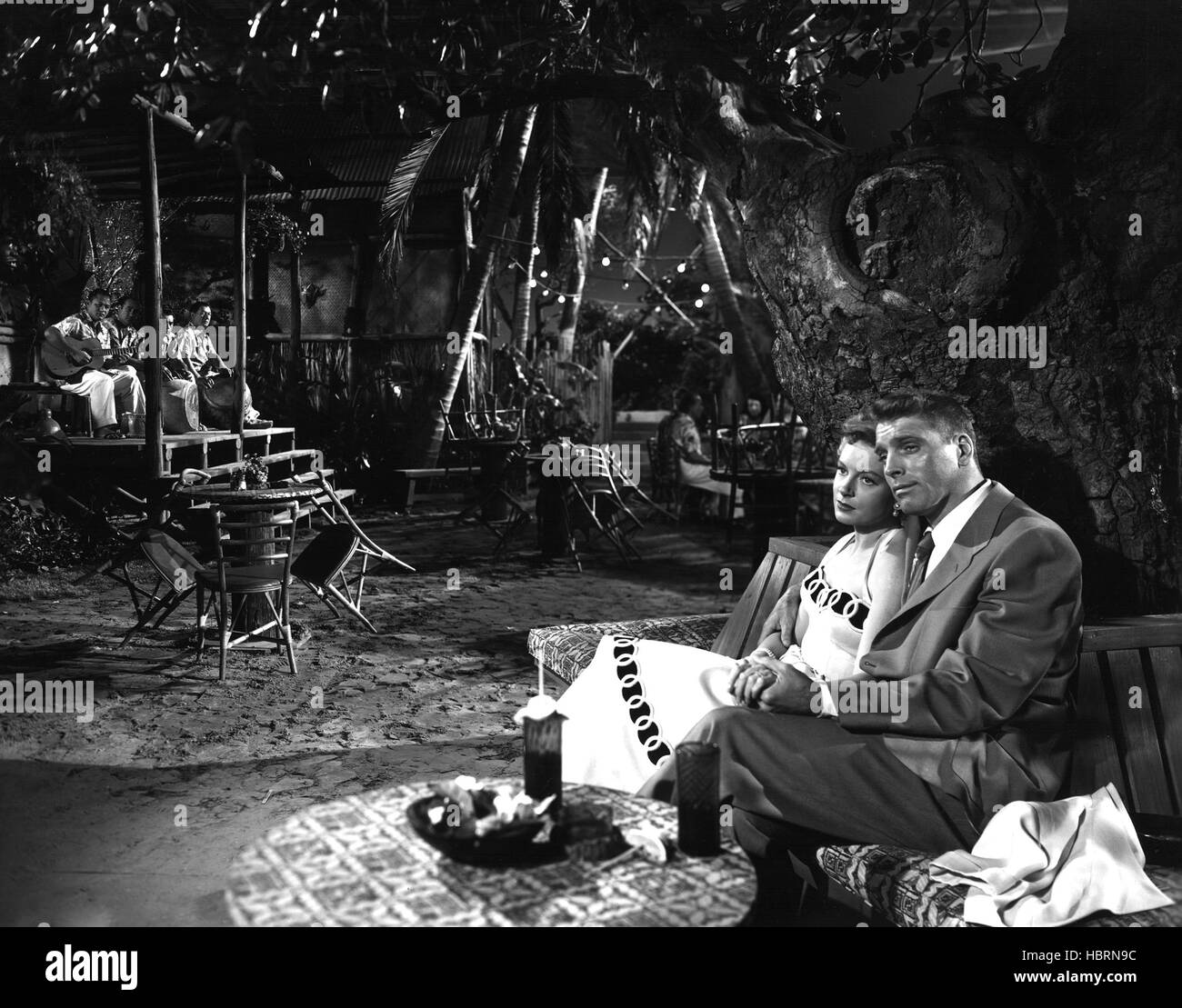 FROM HERE TO ETERNITY, Deborah Kerr, Burt Lancaster, 1953 Stock Photo ...