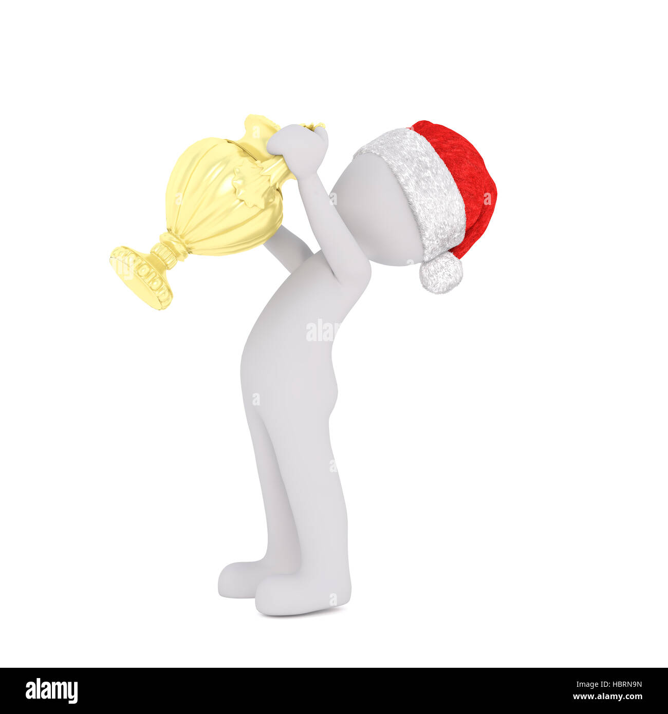 Cartoon celebrating man hi-res stock photography and images - Alamy