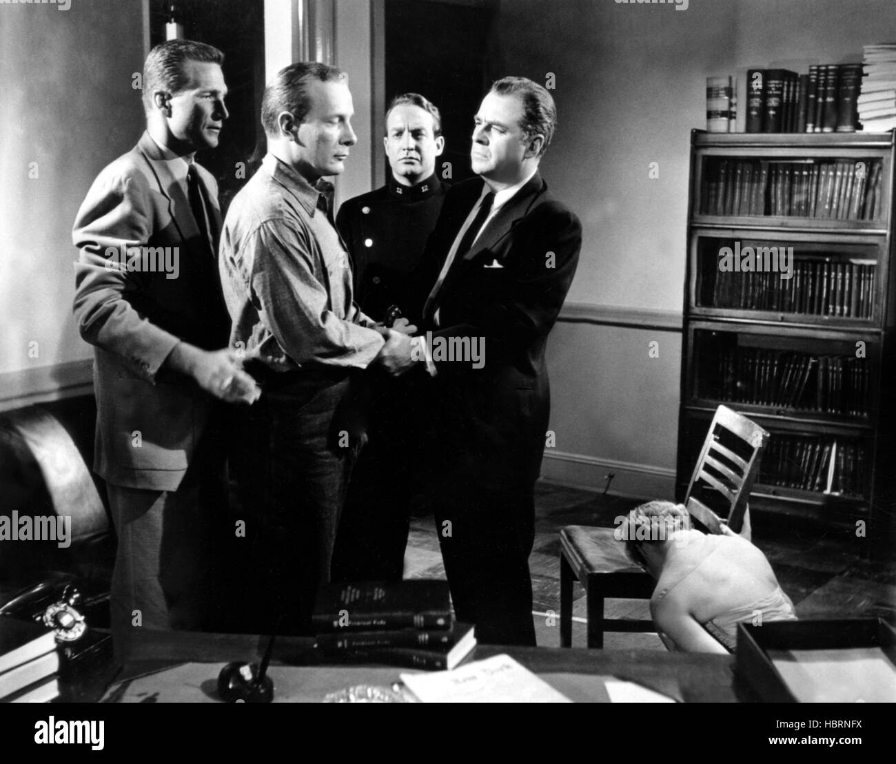 FRIGHT, from left: Eric Fleming, Frank Marth, Philip Kenealy, Walter ...