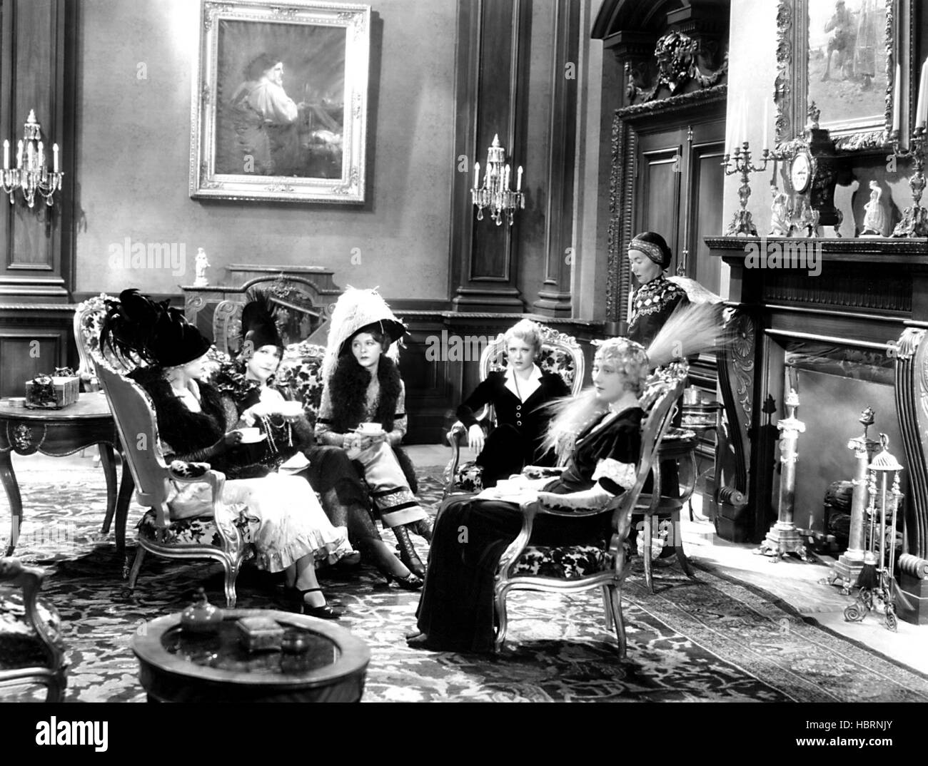 FRISCO JENNY, Fritzi Ridgeway (center, white feathered hat), Ruth ...