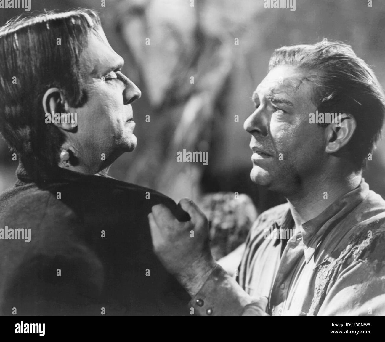 FRANKENSTEIN MEETS THE WOLF MAN, from left: Bela Lugosi, Lon Chaney Jr ...