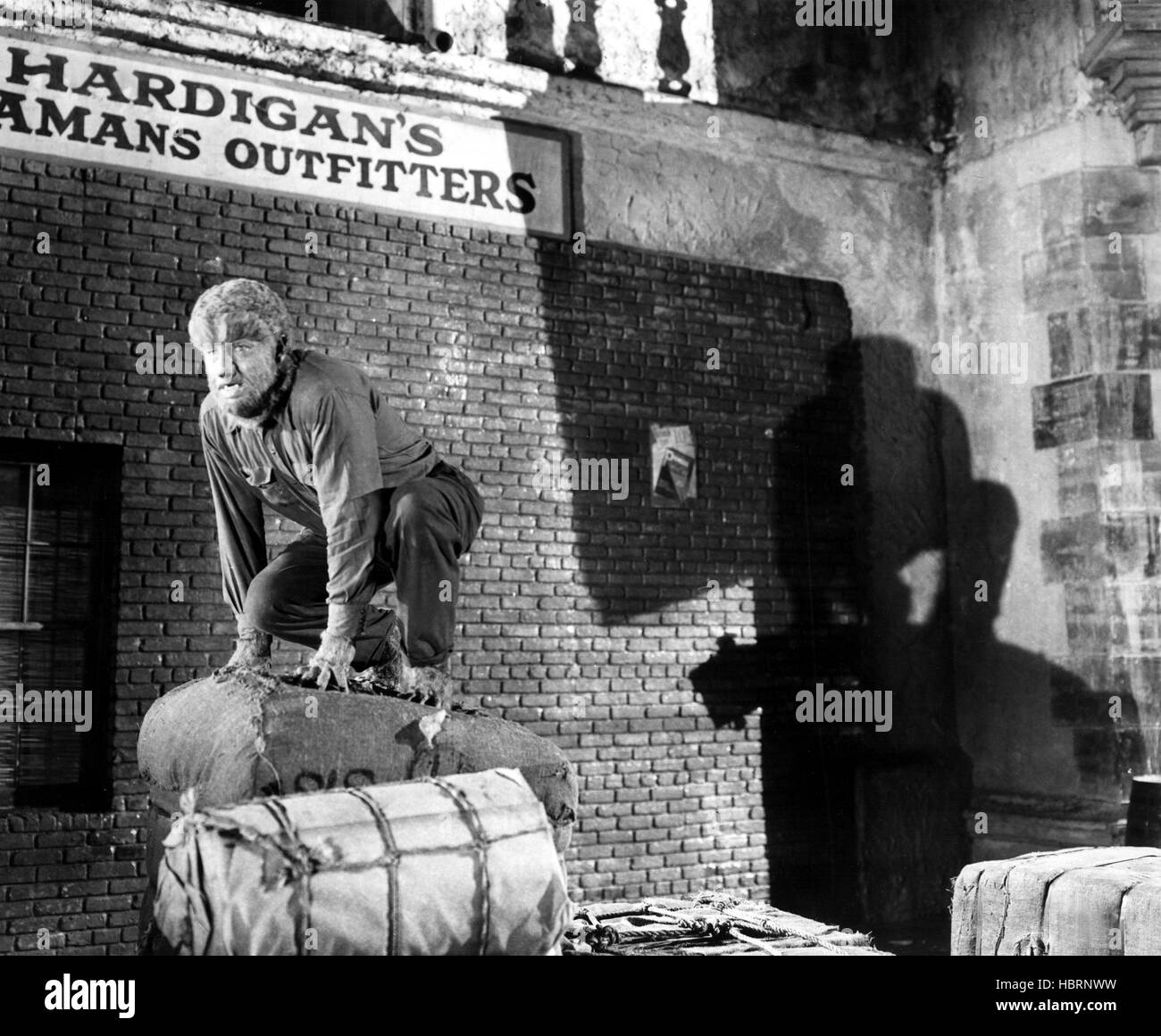 FRANKENSTEIN MEETS THE WOLF MAN, Lon Chaney, Jr., 1943 Stock Photo - Alamy