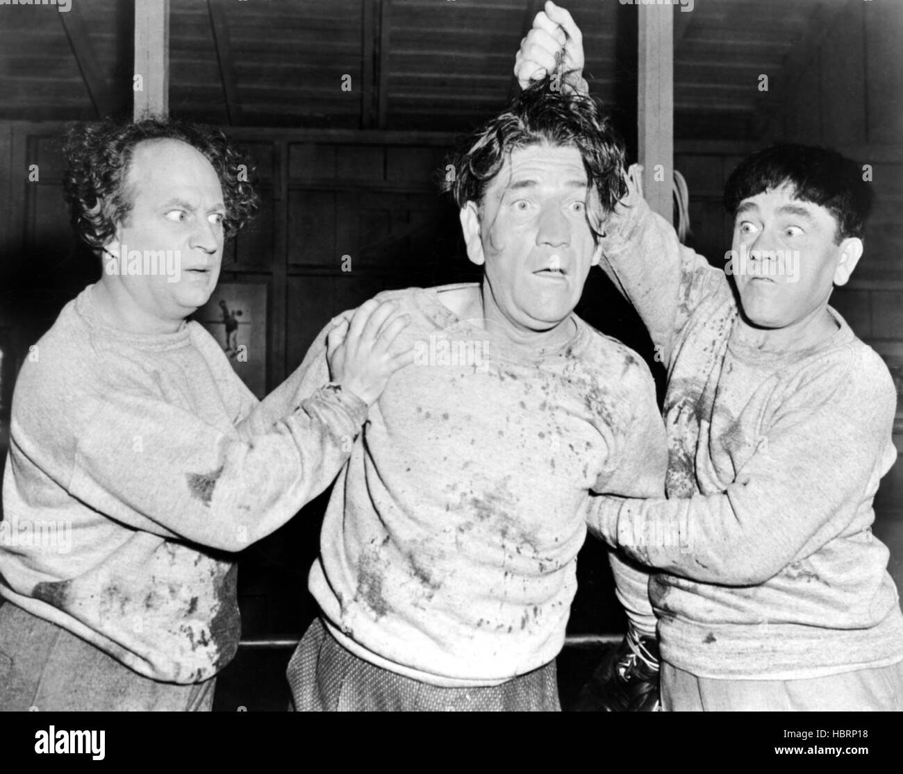 FRIGHT NIGHT, from left: Larry Fine, Shemp Howard, Moe Howard, (The ...