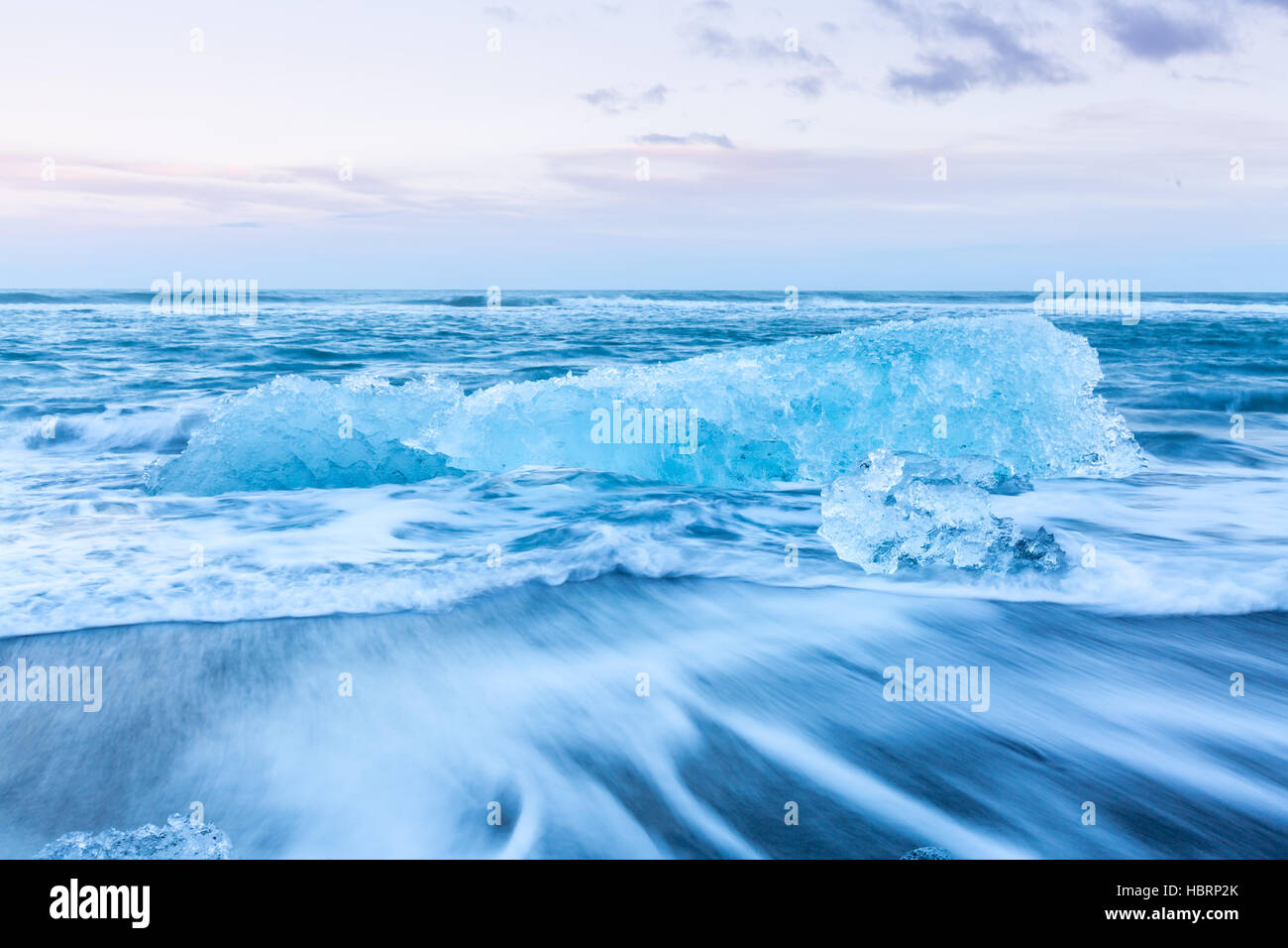 Iceberg beach Iceland Stock Photo - Alamy