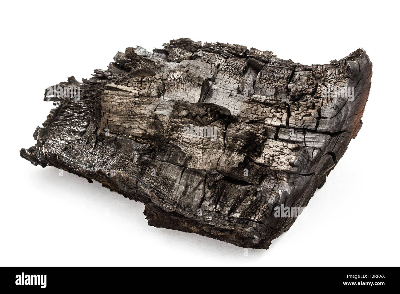 Charred bunt, isolated on a white background Stock Photo - Alamy
