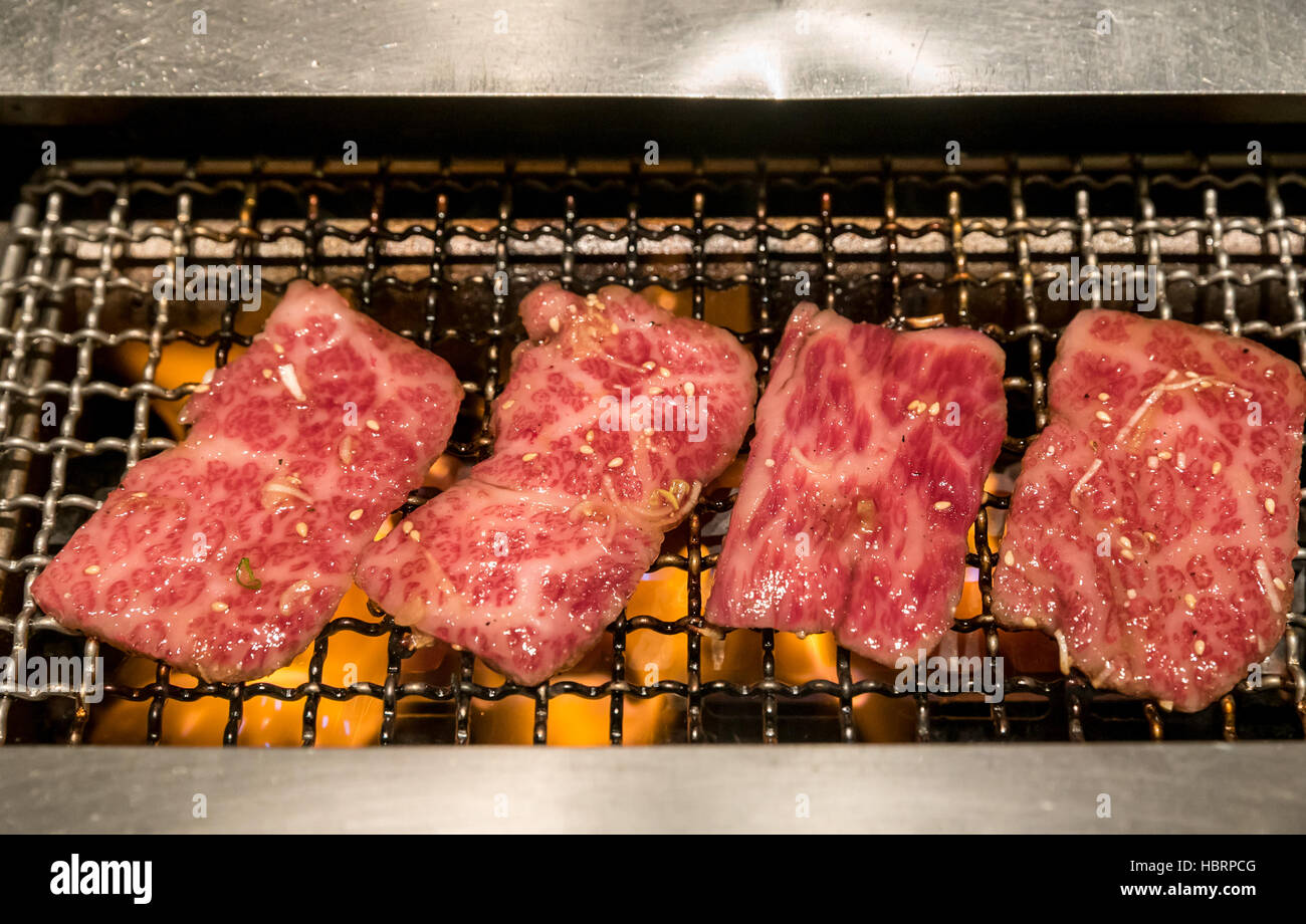 grilled wagyu beef Stock Photo - Alamy