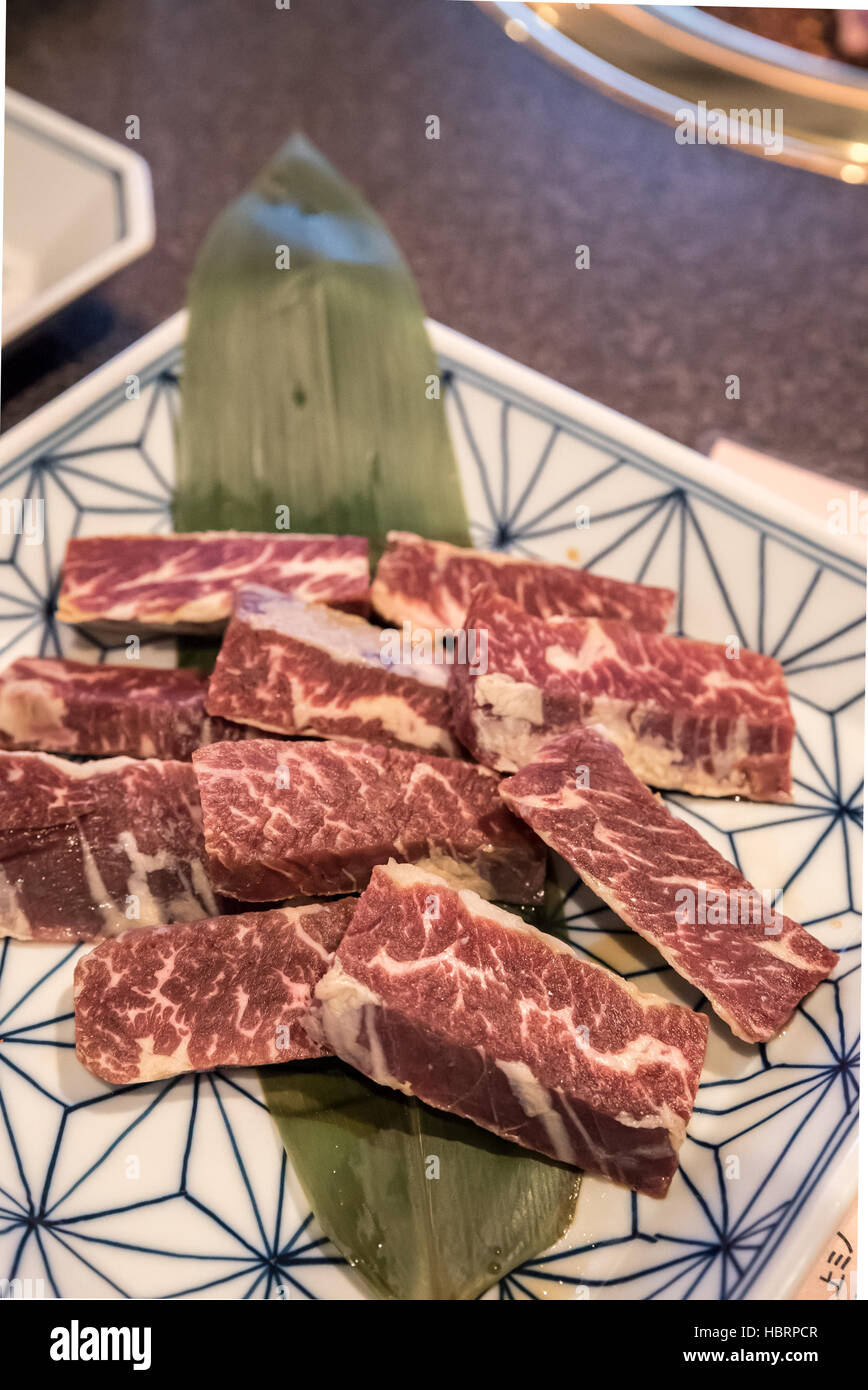 wagyu beef rib Stock Photo - Alamy