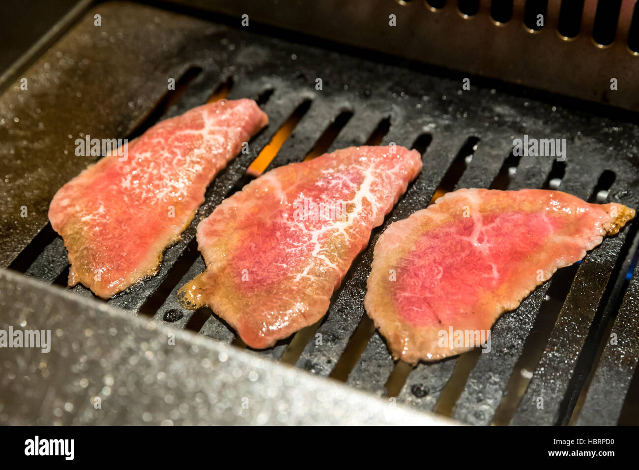 wagyu A5 Beef yakiniku Stock Photo - Alamy