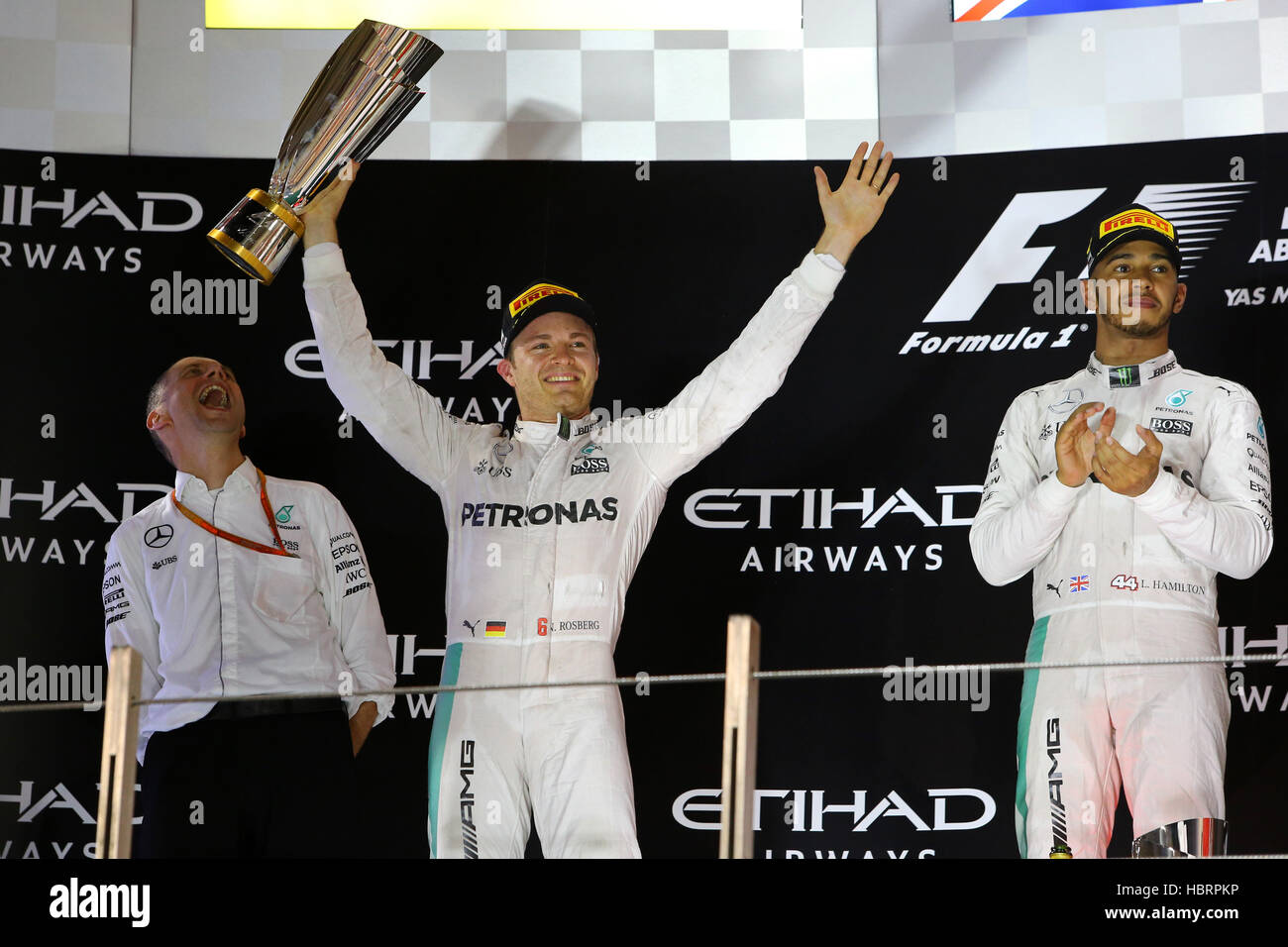 Nico Rosberg, AMG Mercedes Petronas, 2016 F1 World Champion Stock Photo ...
